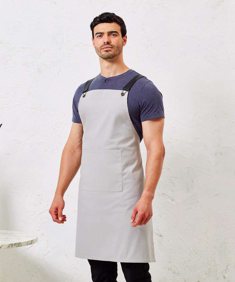 Cross back interchangeable apron straps | PR119 | PomPrint Designs Ltd